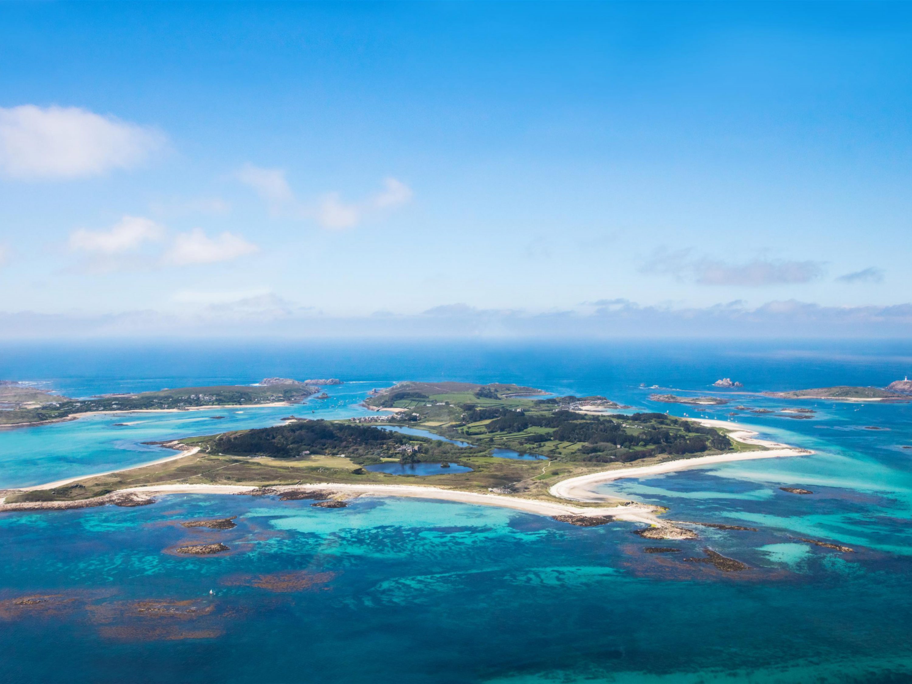 Fly Direct to Tresco Island with Penzance Helicopters | Tresco Island